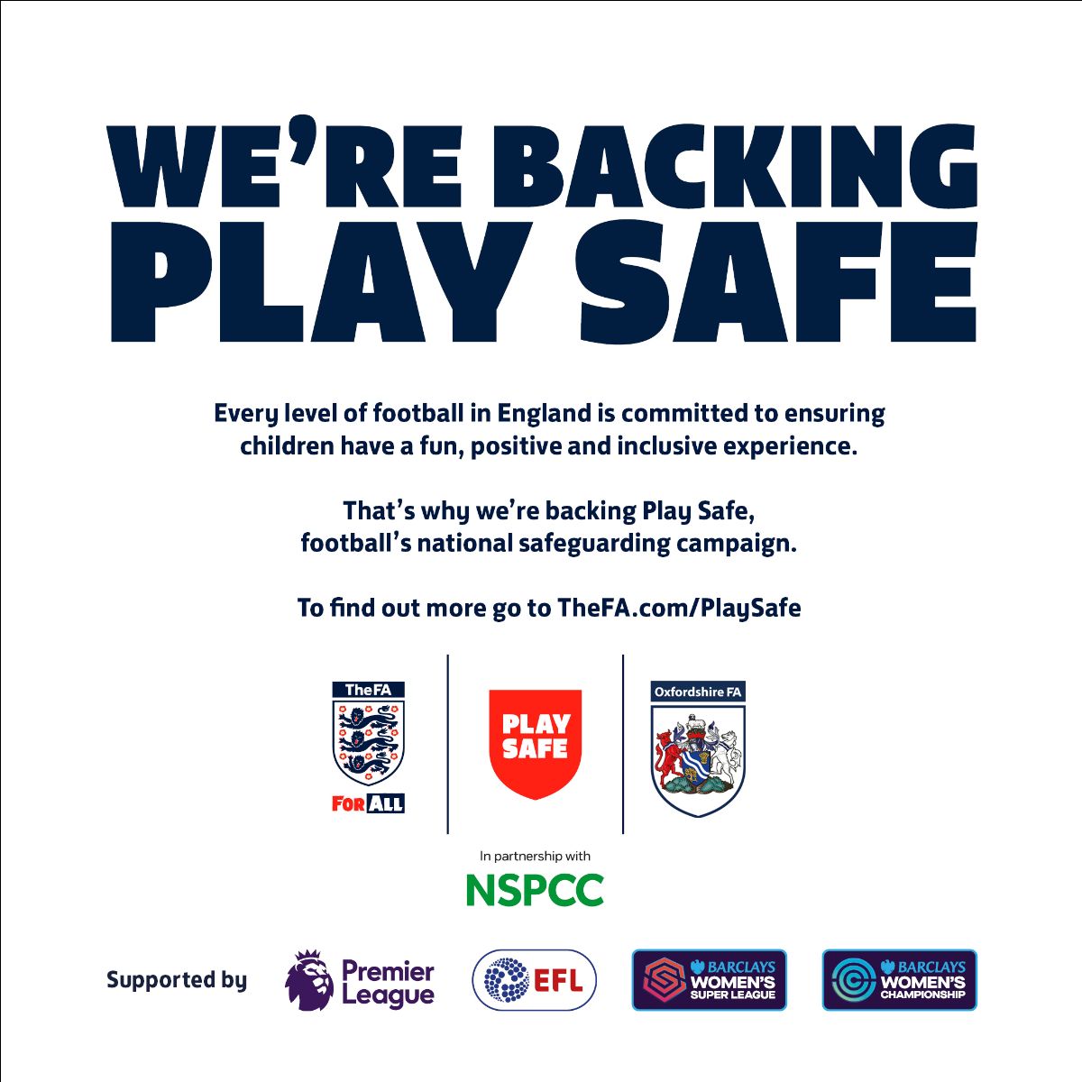 Safeguarding – Witney Vikings Youth Football Club